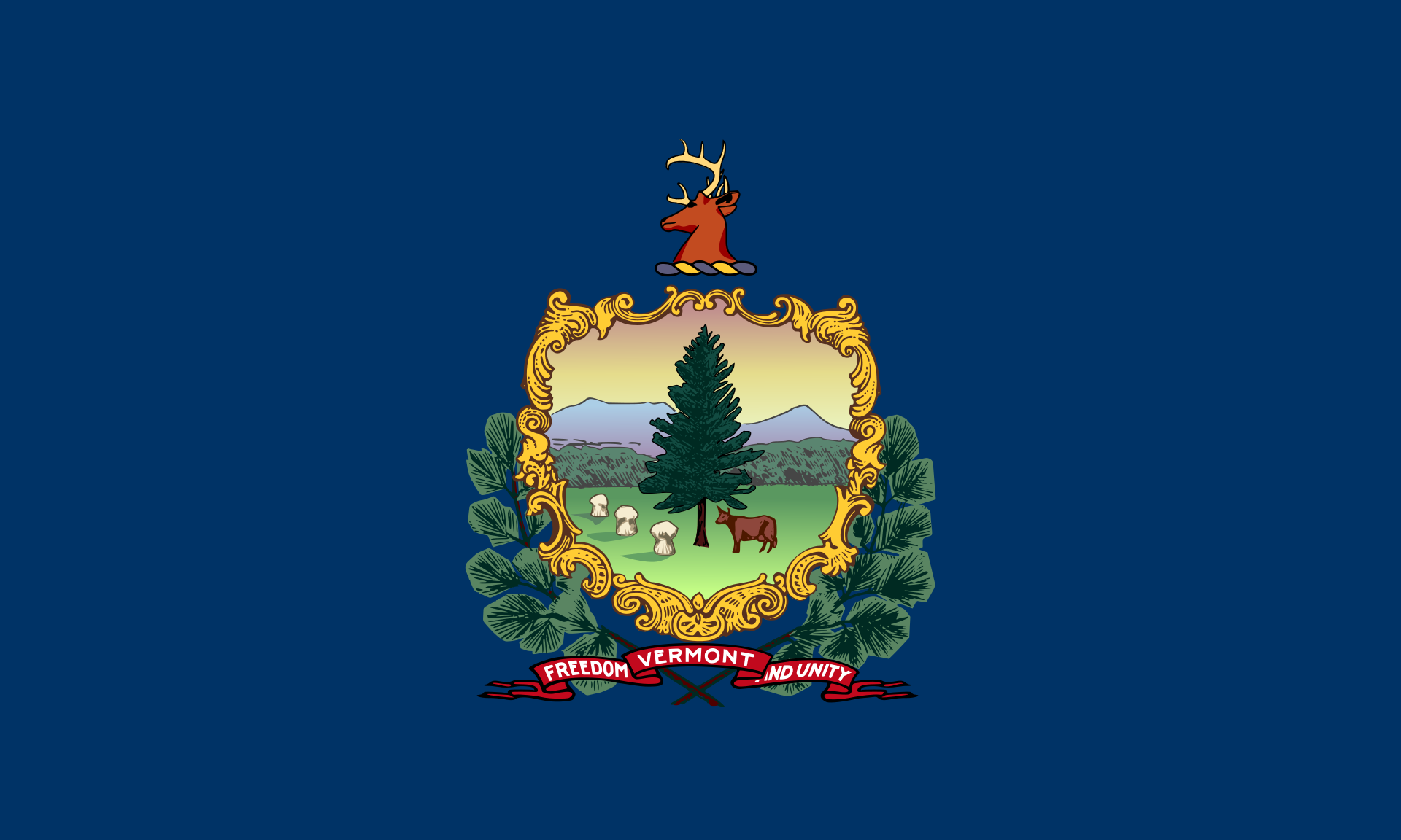 Vermont State Flag 3' X 5' – Our Flags 4 America