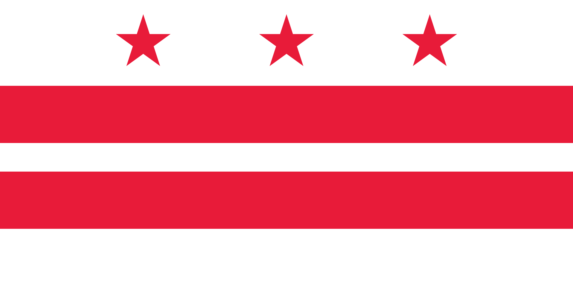 District of Columbia State Flag 3' X 5' – Our Flags 4 America